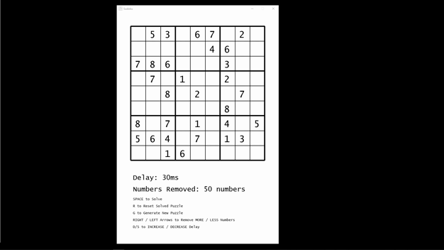 Sudoku Visualizer and Solver | Logan’s Portfolio Sudoku Visualizer and Solver | Logan’s Portfolio
